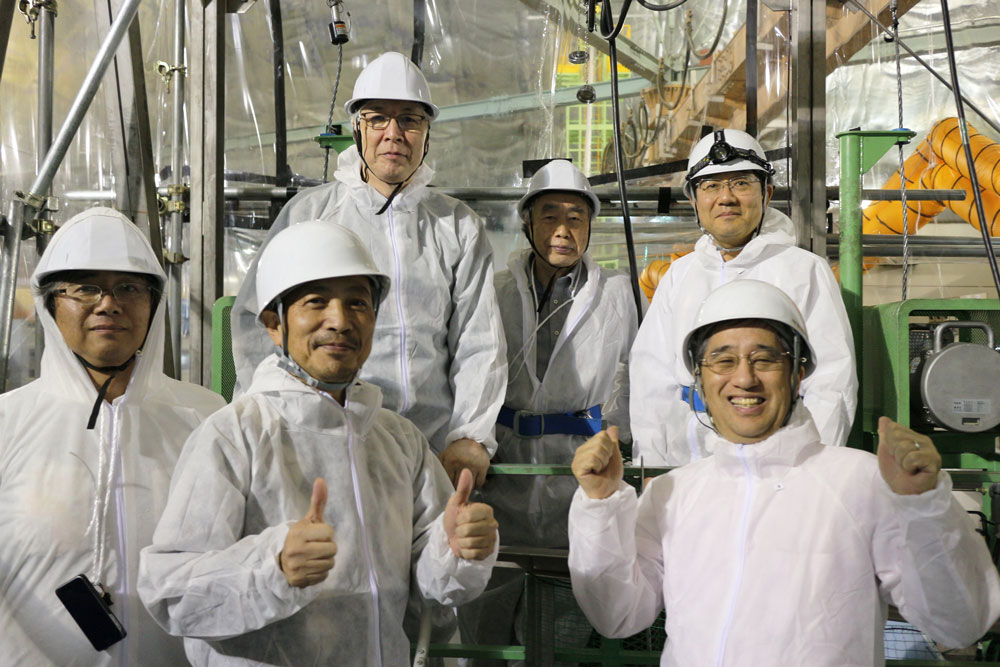 Director Kobayashi visited Super-Kamiokande and KAGRA - KMI - Nagoya ...